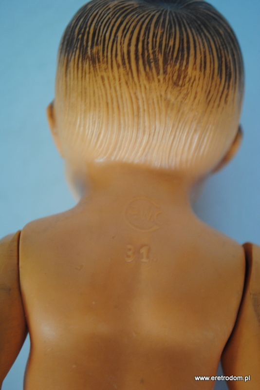 Fabryki Wyrobów Celuloidowych w Częstochowie lalka laleczka prl ...